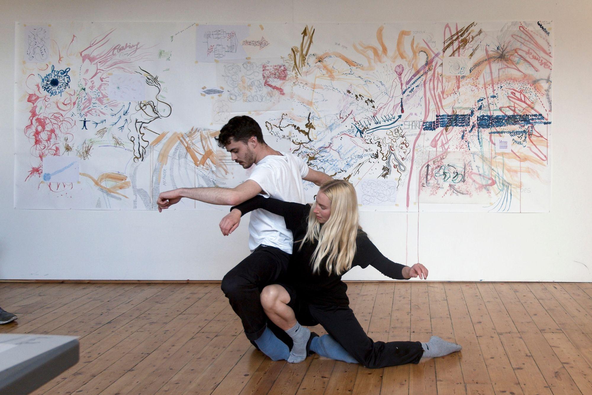 Drawing, Diagrams, Dance Workshop with Jake Walker